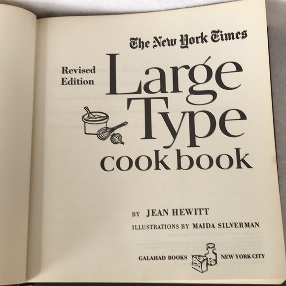 New York Times | Kitchen | 968 New York Times Cookbook Large Type Hardback | Poshmark